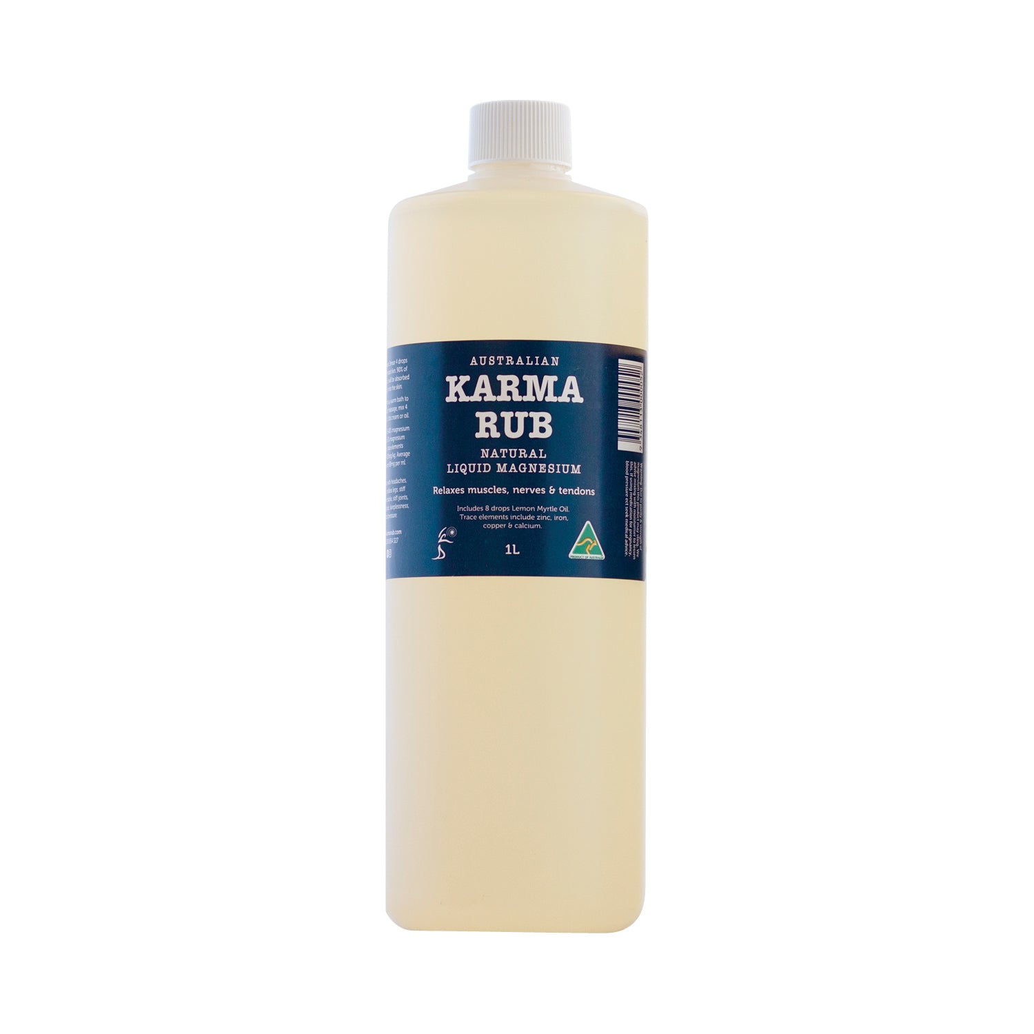 1 Litre Karma Rub Liquid Magnesium - karmarubusa.com