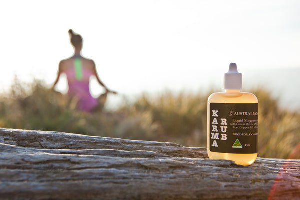 5 x 45ml Karma Rub Liquid Magnesium - karmarubusa.com